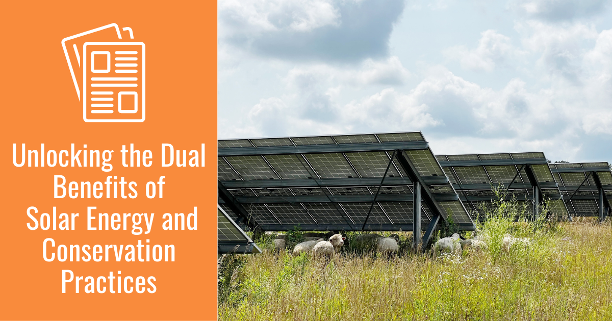 Unlocking the Dual Benefits of Solar Energy and Conservation Practices ...